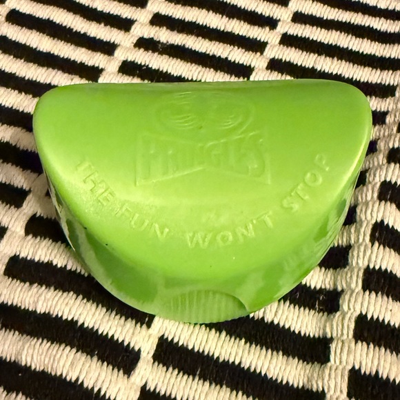 Pringles | Kitchen | Pringles Chip Holder Travel Container Lime Green ...